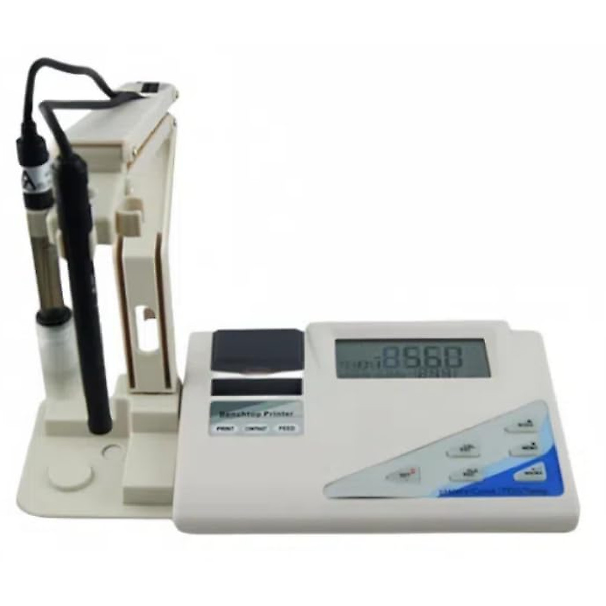 AZ86555 BenchTop WaterQuality Meter Desktop pH/ORP/Cond./TDS/Salinity 5 in 1Printer WaterQuality Tester
