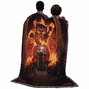 Pure Country Weavers You Shall Not Pass Blanket by Vincent HIE - Lord of The Rings Movie Parody - Cute Funny Gift Tapestry Throw Woven from Cotton - Made in The USA (72x54)