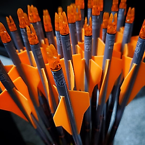 DCA Custom Arrows Super Sabre Vanes (40, White)