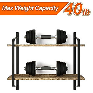 Love-KANKEI Floating Shelves Bundle（Contains 2 Items）