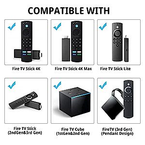 Replacement Voice Remote (3rd GEN) L5B83G Fit for Fire TV Stick(Lite,2nd Gen,3rd Gen,4K,4K Max),Fire TV Cube(1st and 2nd Gen)