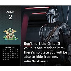2023 Star Wars: The Mandalorian - The Child Day-at-a-Time Box Calendar