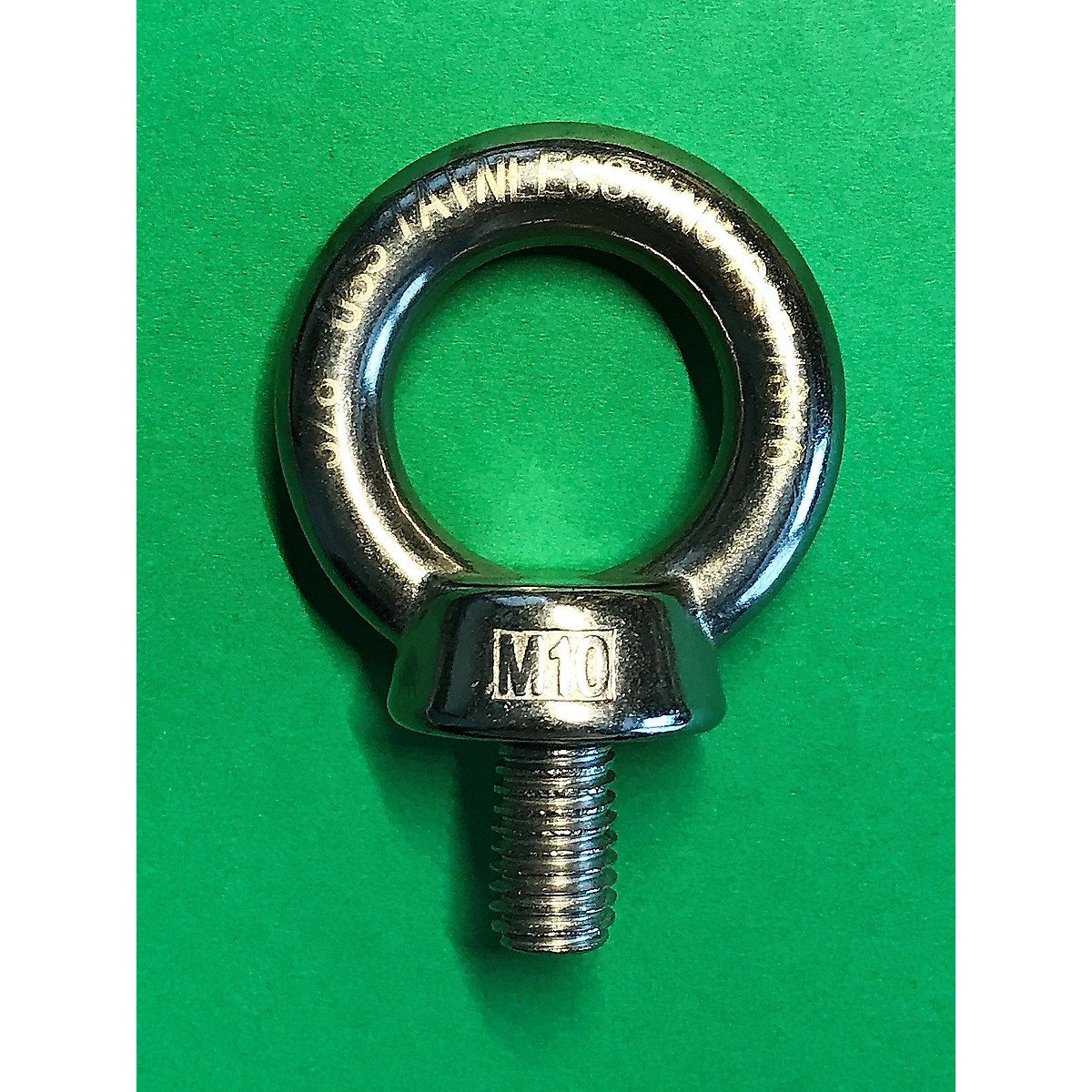 US STAINLESS Stainless Steel 316 Lifting Eye Bolt 10mm M10 Marine Grade Heavy Duty
