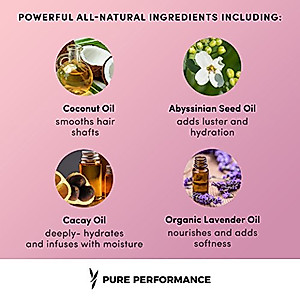 PURA D'OR Intense Therapy Conditioner (16oz) Repairs Damaged, Distressed, Over-Processed Hair, Infused with Select Natural Ingredients, Sulfate Free, All Hair Types, Men & Women