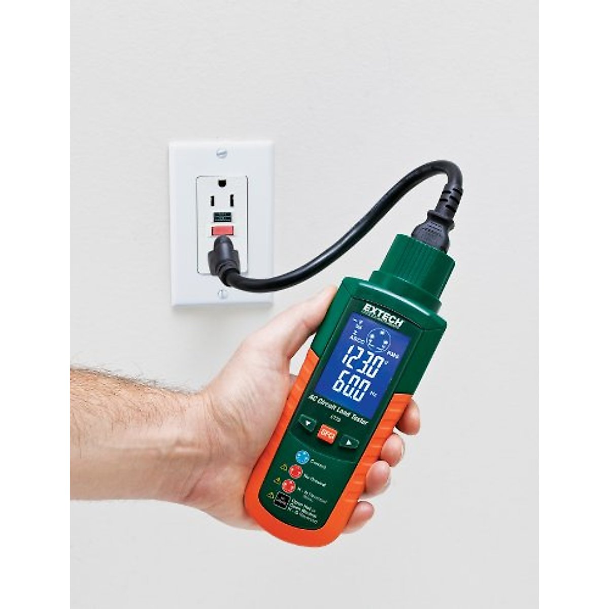 Extech CT70 AC Circuit Load Tester,Black