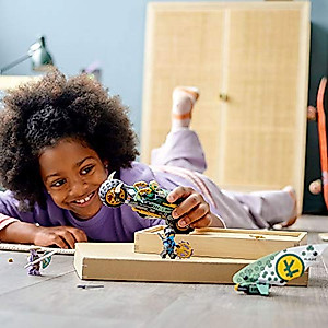 LEGO NINJAGO Lloyd’s Jungle Chopper Bike 71745 Building Kit; Ninja Bike Toy Featuring NINJAGO Lloyd and NYA Minifigures, New 2021 (183 Pieces); Top Toy for Kids Who Love Action-Packed Creative Play