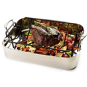 Norpro Nonstick Roasting Rack Heavy Duty | Extra Large 13" x 10" | 1-Count