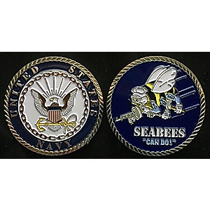 SeaBee's Can Do (Enlisted) Challenge Coin