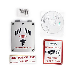 MMTC Siren Activated Gate SOS Emergency Access Siren Operated Sensor