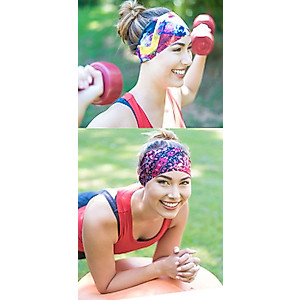 KALILY 12pcs/9pcs/6pcs Headband Bandana - Face Mask Headwear Neck Gaiter Shield Scarf olid Color