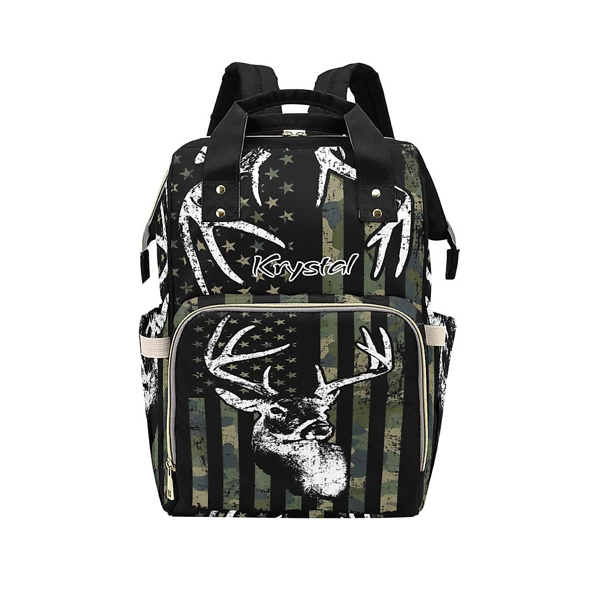 Diaper Bags with Name Waterproof Mummy Backpack Nappy Nursing Baby Bags Gifts Tote Bag for Women