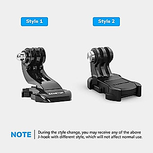 Sametop Head Mount Strap Chest Mount Harness Chesty Kit Compatible with GoPro Hero 11, 10, 9, 8, 7, 6, 5, 4, Session, 3+, 3, 2, 1, Hero (2018), Fusion, Max, DJI Osmo Action Cameras