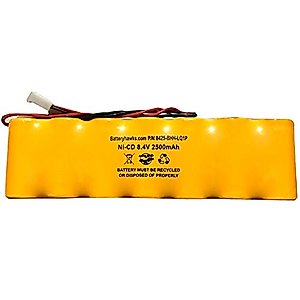 Dual-Lite 93011385 Hubbell Battery Exit Sign Emergency Light Ni-CD Battery Pack Replacement 8.4v 2500mah