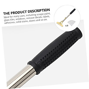 PRETYZOOM Cleaning Blade Beauty Grout Tool Drywall Scraper Stove Cleaning Putty Wall Scraper Blades Hand Tools Metal Scraper Tool Cleaning Scraper Sticker Aluminum Alloy Cosmetic Grouting