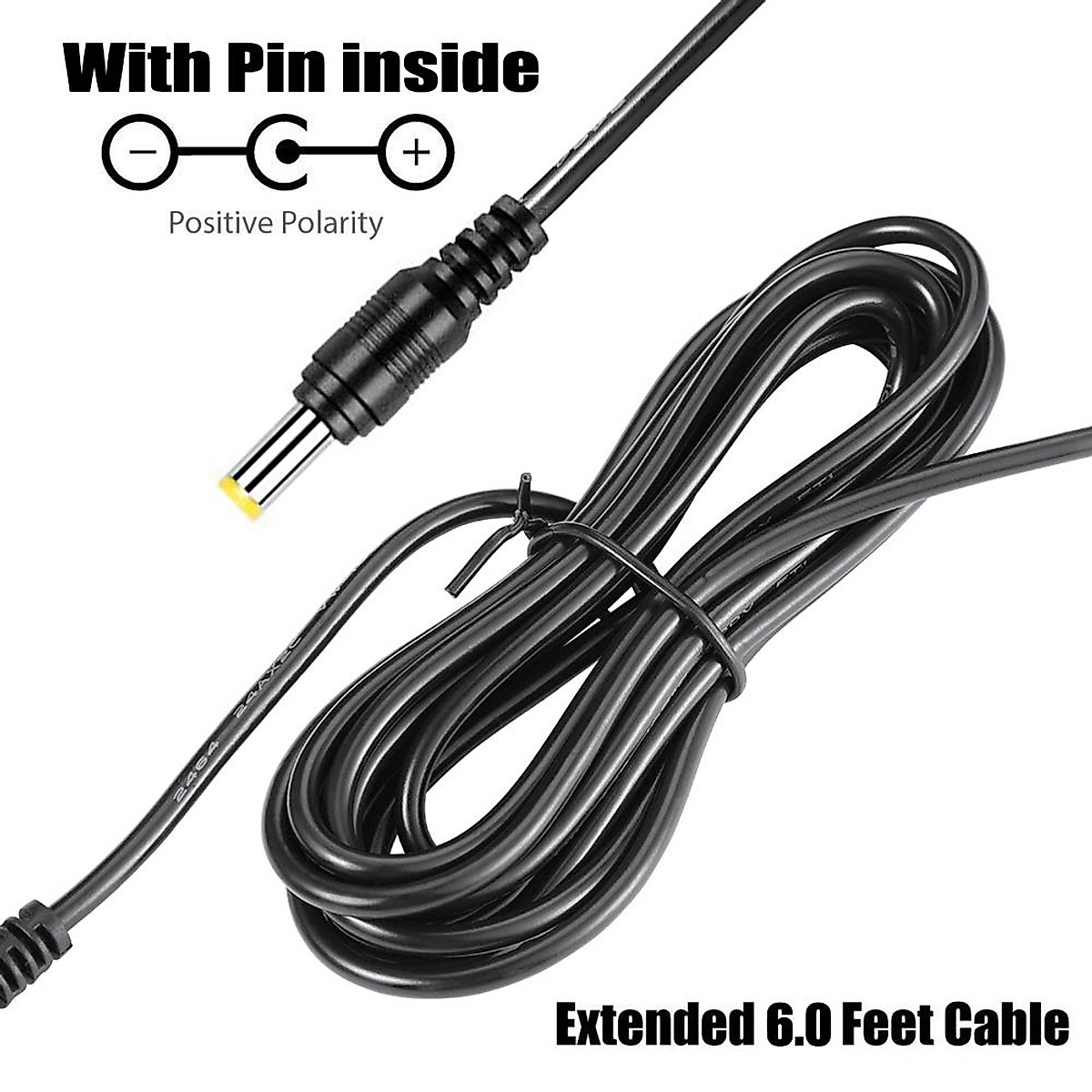 Universal 12V Power Cord for Sony Blu-Ray DVD Player,AC Adapter for Sony BDP-S5200 BDP-S3200 BDP-S6700 BDP-S3500 BDP-S5700 Blu-Ray DVD Player.Replacement for Sony AC-M1208/M1210/M1215UC AC Adapter