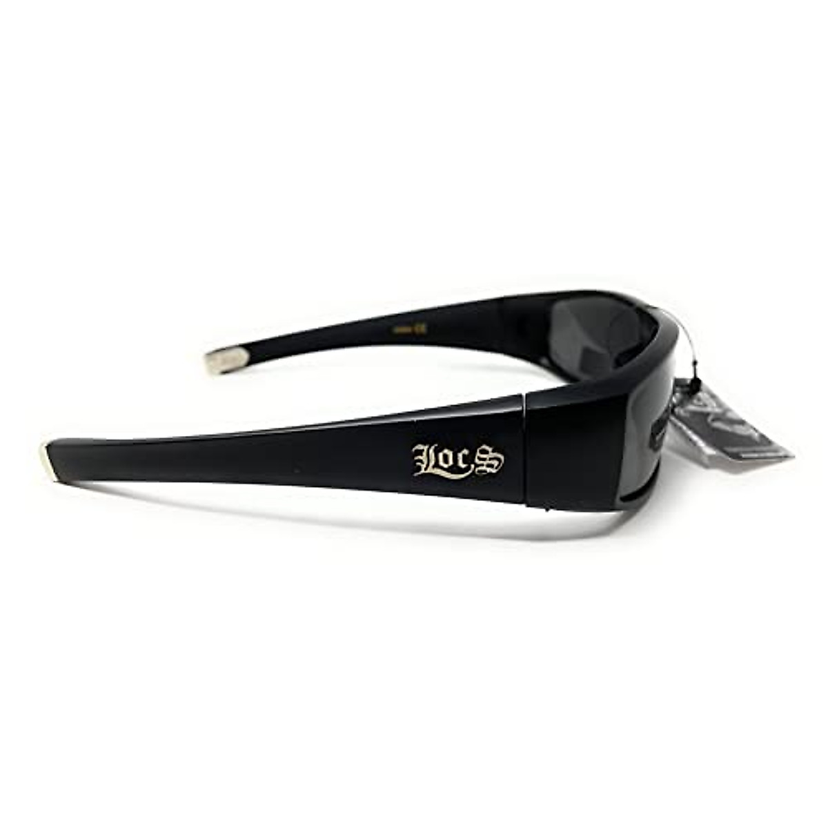 Locs - Flat Top Wrap OG Gangsta Hardcore Locs Sunglasses (Matte Black), unisex-adult