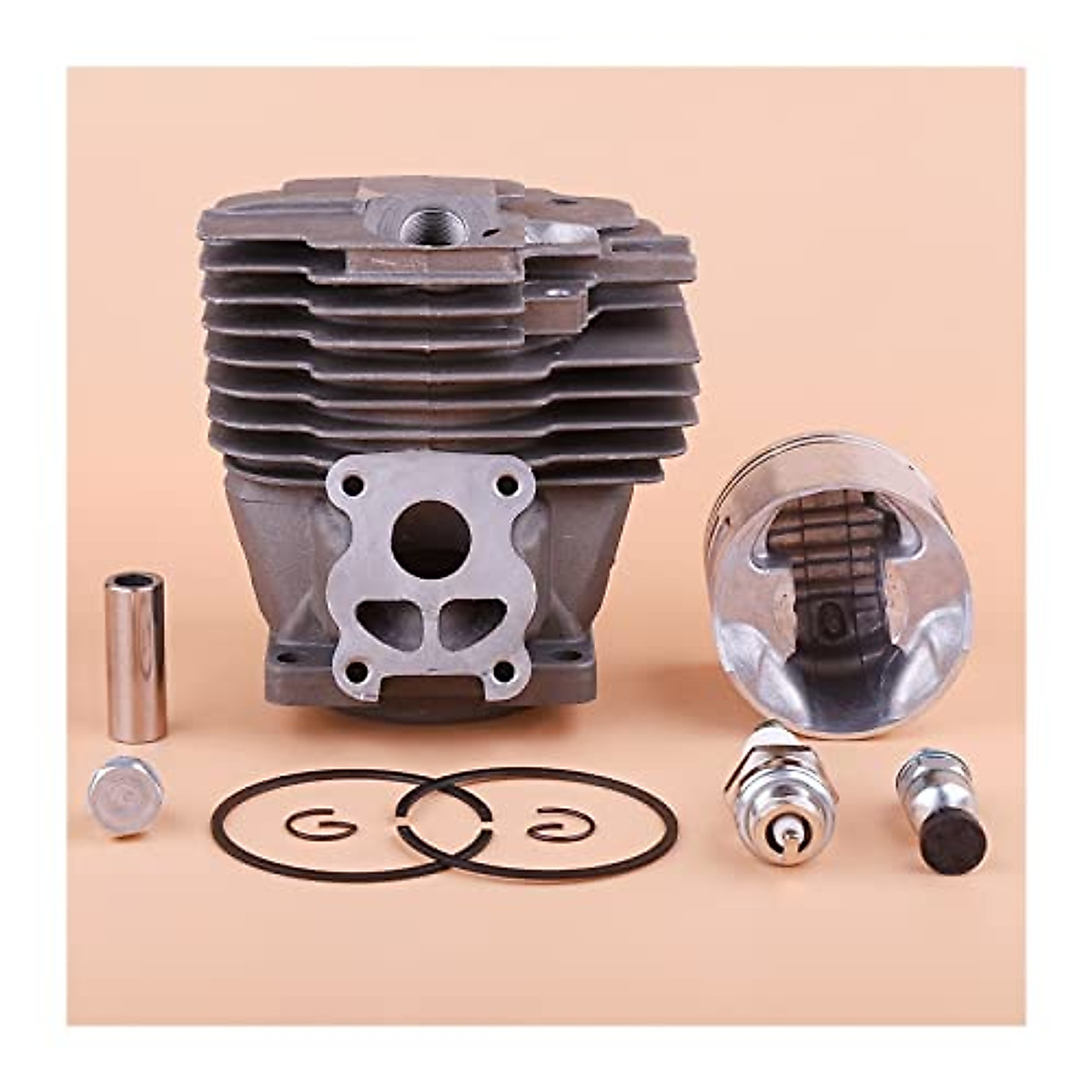 HCOWL 52mm Big Bore Cylinder Piston Kit Compatible with Stihl MS441 MS441C Chainsaw #1138 020 1201 Motosierra Garden Accessories