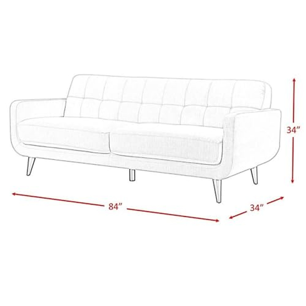 Picket House Furnishings Hailey Sofa in Teal