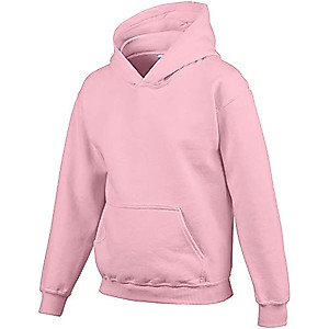 Gildan Heavy Blend Childrens Unisex Hooded Sweatshirt Top/Hoodie (S) (Sport Grey)