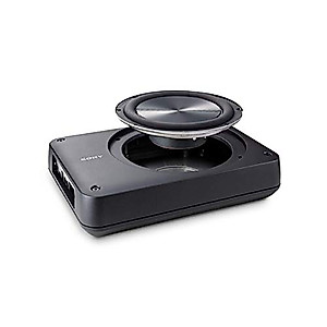 Sony XS-AW8 8-Inch Powered Under Seat Sub woofer with Wired Remote Control (XSAW8)