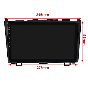 Android 11 Car Stereo Double Din for Honda CRV 2007 2008 2009 2010 2011, 9 Inch Car Radio Built in Carplay Android Auto GPS Navigation IPS Touchscreen Support BT FM AM, 2GB RAM 32GB ROM……