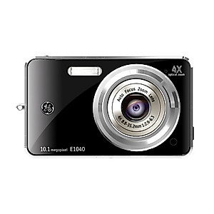 GE E1040 10MP Digital Camera with 4x Optical Zoom (Black)