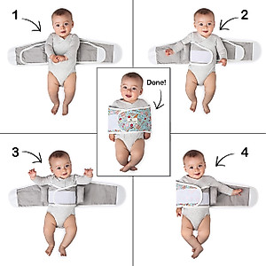 Anna & Eve® Swaddle Strap® Baby Swaddle, The Original Arms Only, Adjustable Baby Swaddle for Newborns and Infants