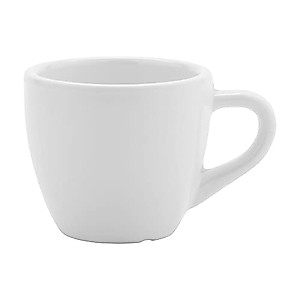 G.E.T. C-1004-W-EC Melamine Espresso Cup, 3 Ounce, White (Set of 4)
