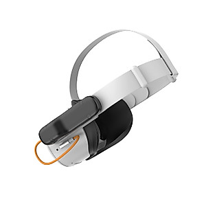 Battery Pack for Oculus Quest 2 Accessories Lightweight Portable VR Extra Power Bank for Contingency Meta Quest 2 Original Strap and Elite Strap Keep Power On