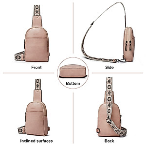 Imperial HORSE Small Crossbody Bags for Women,Sling Bag for Women Crossbody,Fanny Pack Chest Bag for Women for Walking Travel