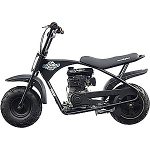 MotoTec 105cc 3.5HP Gas Powered Mini Bike, Black, (MT-MiniBike-105cc_Black)