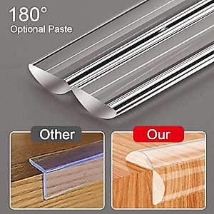 Edge Protector Strips,Soft Non Marking Baby Proofing Edge Guards - Protective Table Bumper Furniture Edge Protectors for Baby Child Safety Kumprohu