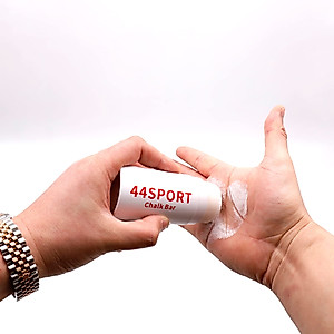 44LLC Chalk Bar with Holder – Gym Chalk for Workout, Rock Climbing, Weight Lifting, Gymnastics, Bouldering - Magnesium Carbonate