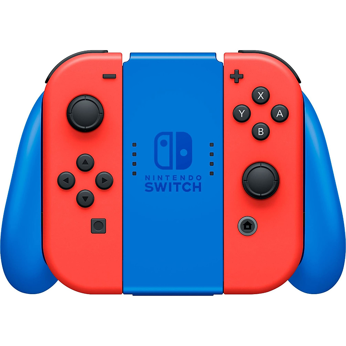 Nintendo Switch Mario Red & Blue Edition with Red Joy-Con, Blue Dock - 6.2" Touchscreen LCD Display, 32GB Internal Storage, 802.11AC WiFi, Bluetooth 4.1, Type-C - 7-in-1 Carrying Case