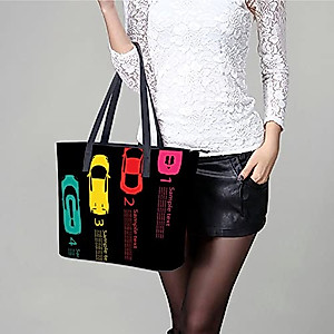 Womens Handbag Car Leather Tote Bag Top Handle Satchel Bags For Lady