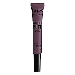 NYX PROFESSIONAL MAKEUP Powder Puff Lippie Lip Cream, Liquid Lipstick - Detention (Deep Plum)