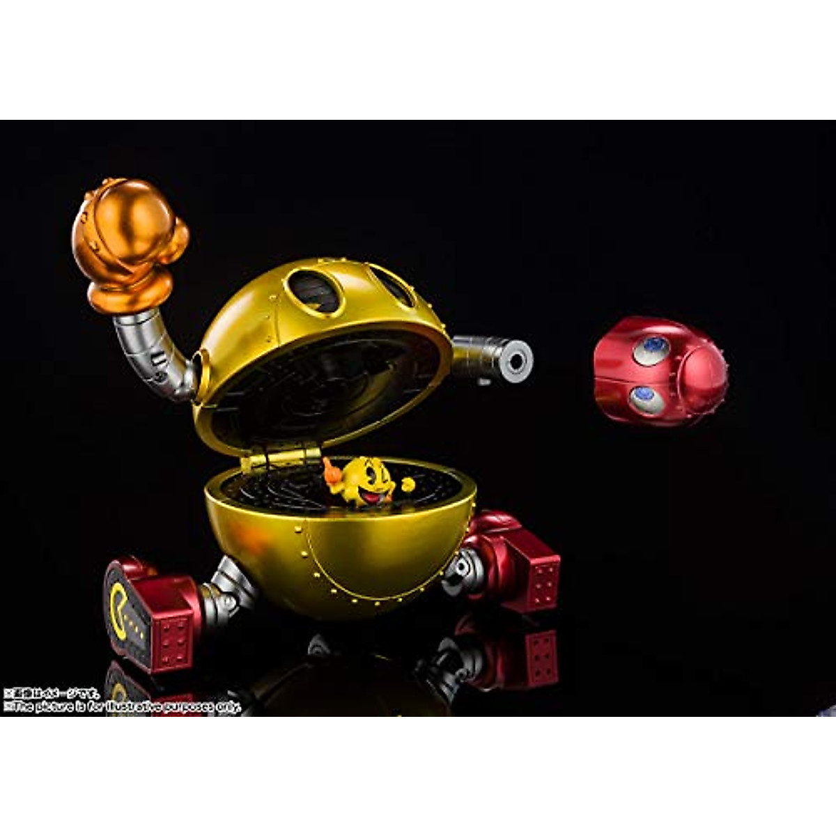 TAMASHII NATIONS - Pac-Man, Bandai Spirits Chogokin Die-Cast Metal Collectible