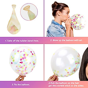 RUBFAC 90s 80s Theme Party Decorations Balloon Arch Kit Inflatable Disco Ball Microphone Rainbow Roller Skate Boom Box Guitar Exploding Star Balloon for Hip Hop Birthday Supplies