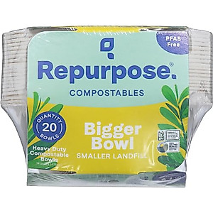 Repurpose, Eco-Bigger Bowls 16 Ounce, 20 Count