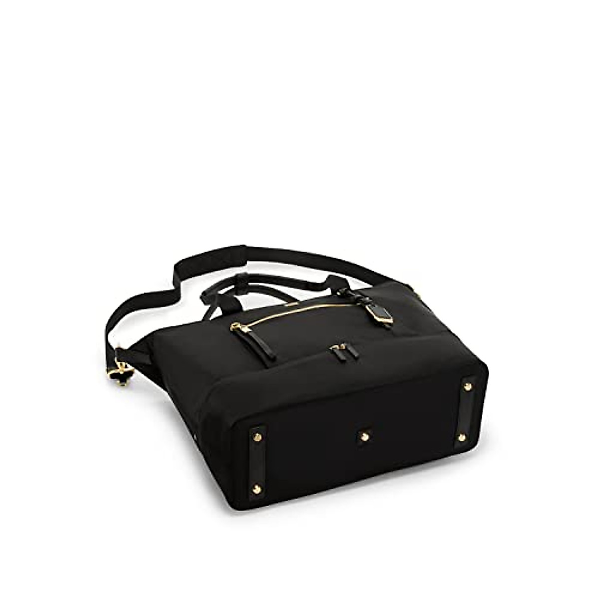 TUMI Voyageur Contine Weekender - Weekender Bag for Travel, Business - Travel Weekender for Women & Men - Black & Gold