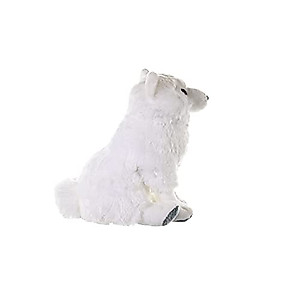 Wild Republic Arctic Fox Plush, Stuffed Animal, Plush Toy, Gifts for Kids, Cuddlekins 12 Inches