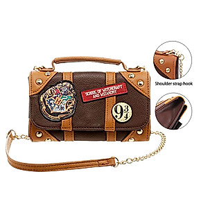 Genda 2Archer Women's Witchcraft and Wizardry Cosplay Series Chain Bag PU Purse Crossbody Shoulder Bag