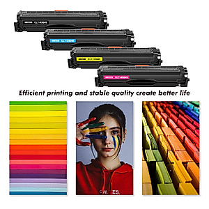 Amstech Compatible Toner Cartridge Replacement for Samsung CLT-504S CLT504S CLT-K504S Xpress C1860FW C1810W SL-C1860FW SL-C1810FW CLX-4195FW CLP-415NW Printer Ink (Black Cyan Yellow Magenta 4-Pack)