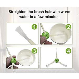 Replacement Parts Accessories for iRobot Roomba i3 E5 j7 i4 i7 i7 Plus i3+ i4 i4+ i6 i6+ i8 i8+ Plus E6 j7+ plus,E & I & j Series robot vacum(Rubber Brush, Filter,Edge-Sweeping Brush,vacuum Bags)