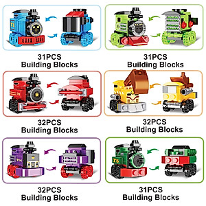 Easter Egg Easter Kids Toys Stem Building Toys for Boys, Easter Basket Stuffers Learning Educational Toys for 3-12 Year Old Boys Girls Party Favors Supplies Easter Gift