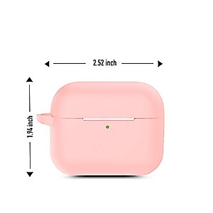 Felicey AirPods Pro Case, AirPods 3 Soft Silicone Full Protective Shockproof Cover for AirPods Pro (Front LED Visible)