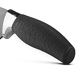 Chef Essential Carbon Steel Culinary Knife Set – 6-Piece Sharp Knife Set – Meat, Veggie, Bread Knife Set – Nonstick Chef Knife Cooking Knives – Professional Sharp Kitchen Knife Set Without Block