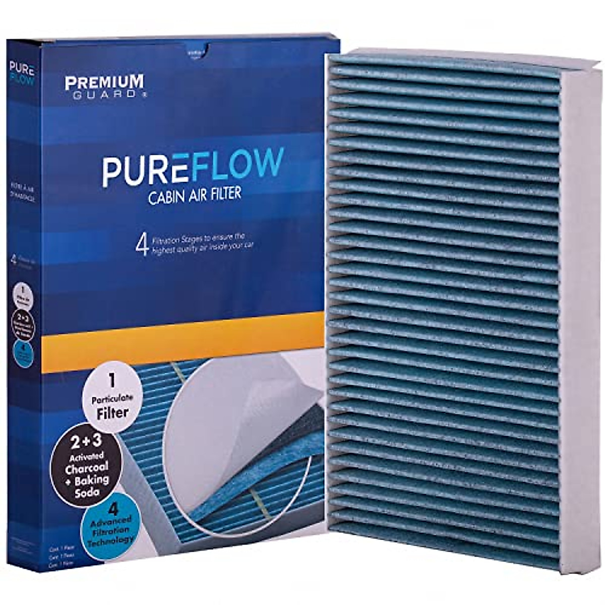 Pureflow Cabin Air Filter PC5840X | Fits 2016 Volvo S60 Cross Country, 2015-13 XC70, 2014 XC90