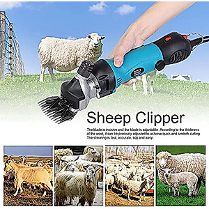 BDRKCC Electric Sheep Shear Livestock Farm Accessories Sheep Clipper for Fine Wool Sheep for New Wool Shearing Beginners