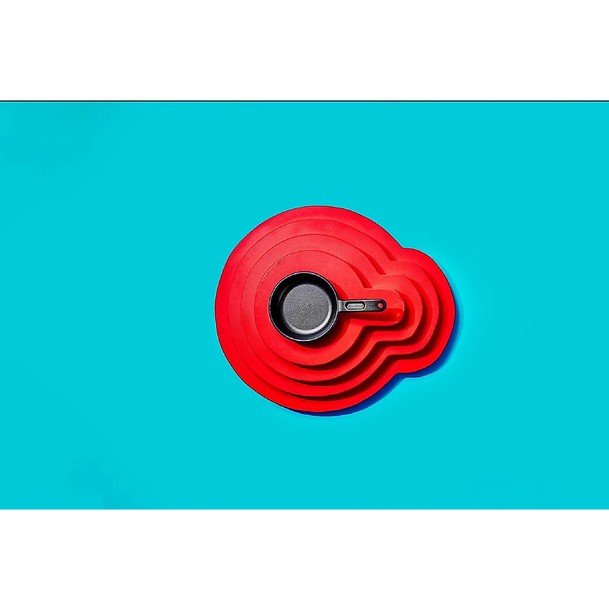 Lodge BOLD 8 Inch Seasoned Cast Iron Skillet, Design-Forward Cookware,Black